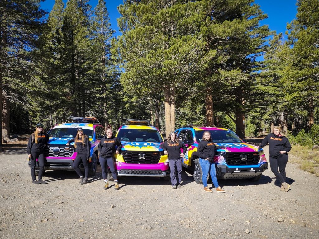 Honda Unleashes a Trio of Rugged TrailSport SUVs to the All-Women Off ...